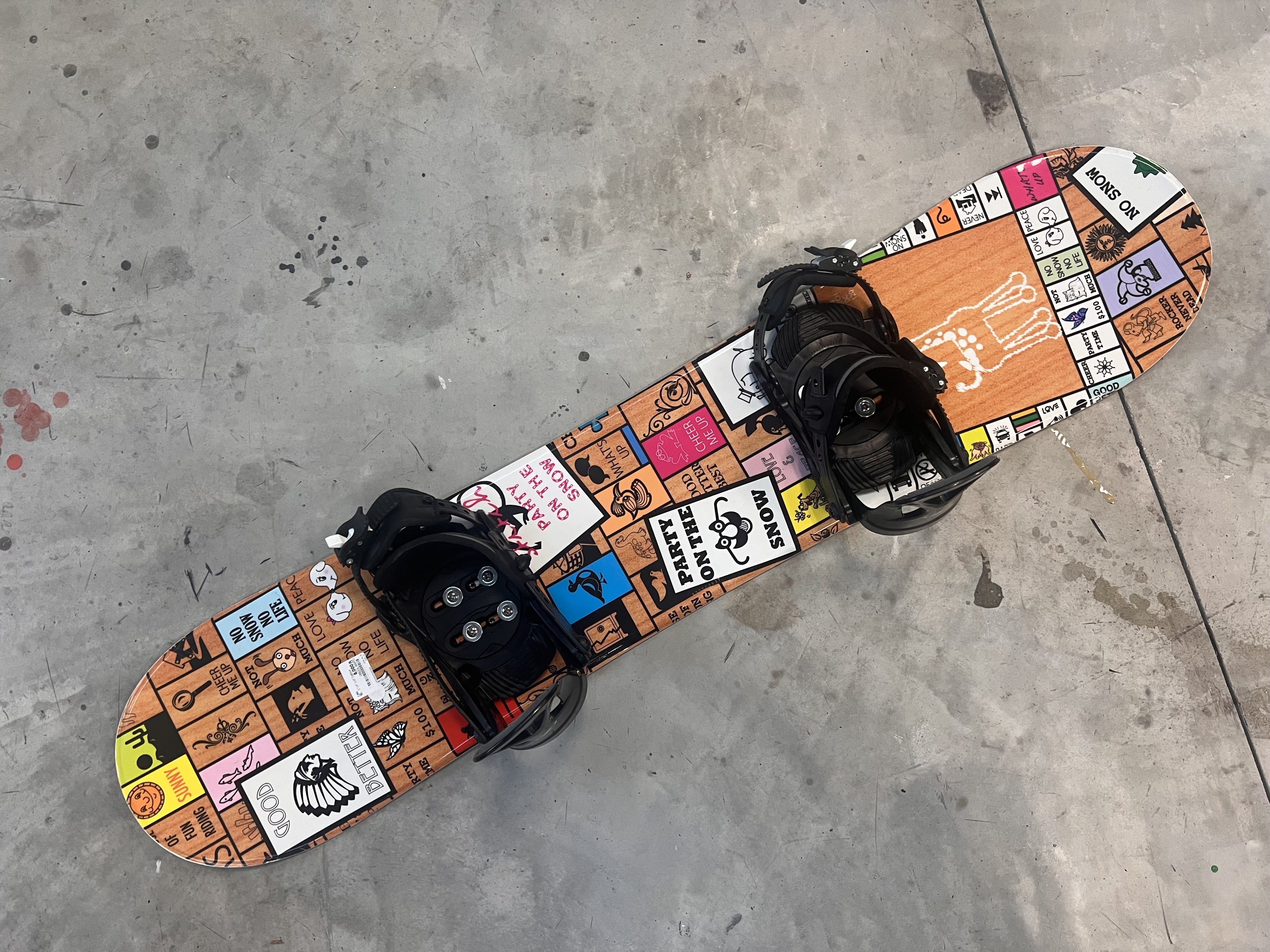 Junior 120cm Snowboard Shape- Rocker Style- All Mountain Ability ...