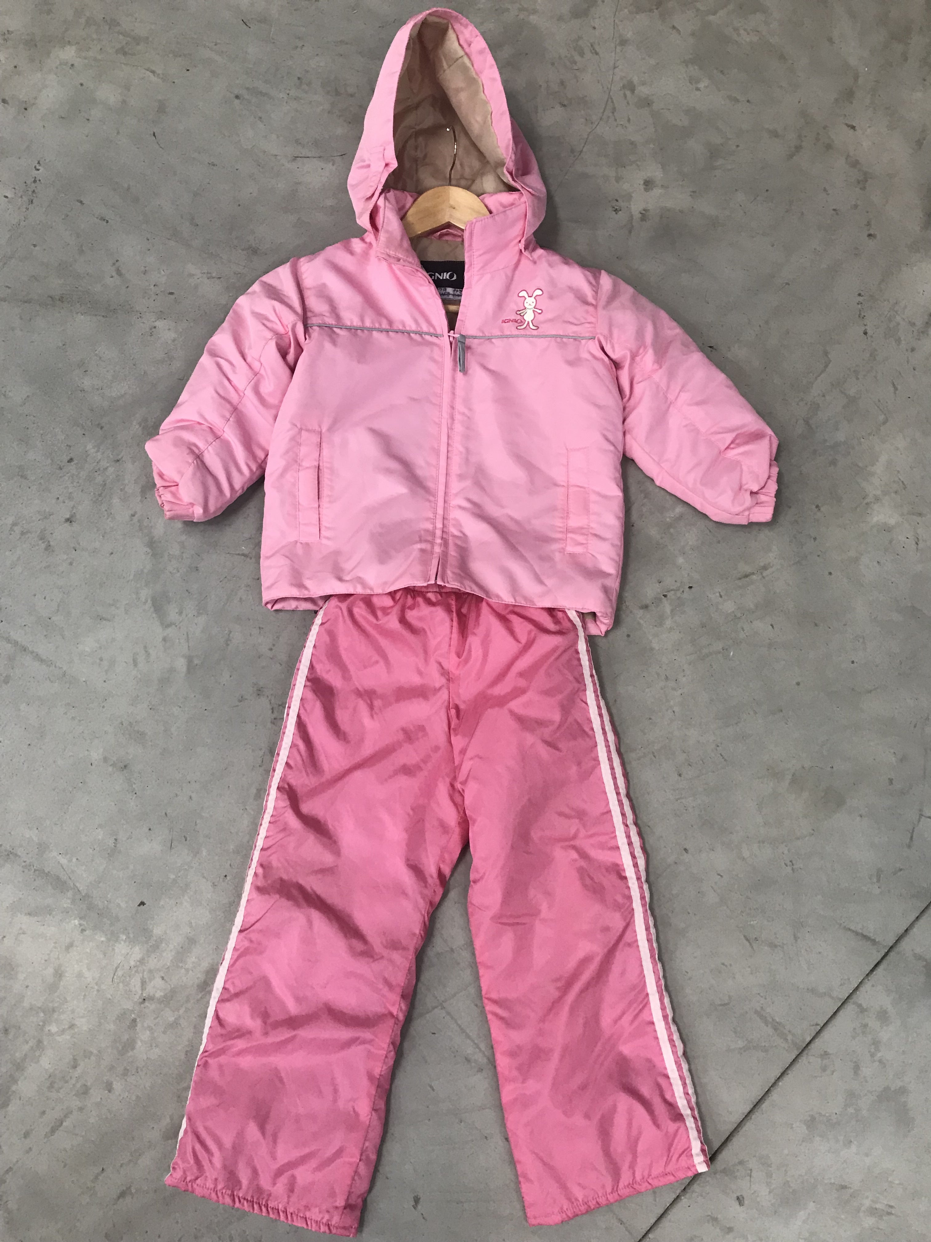 Ignio Kids Pink Jacket & Pant Set Size 110cm