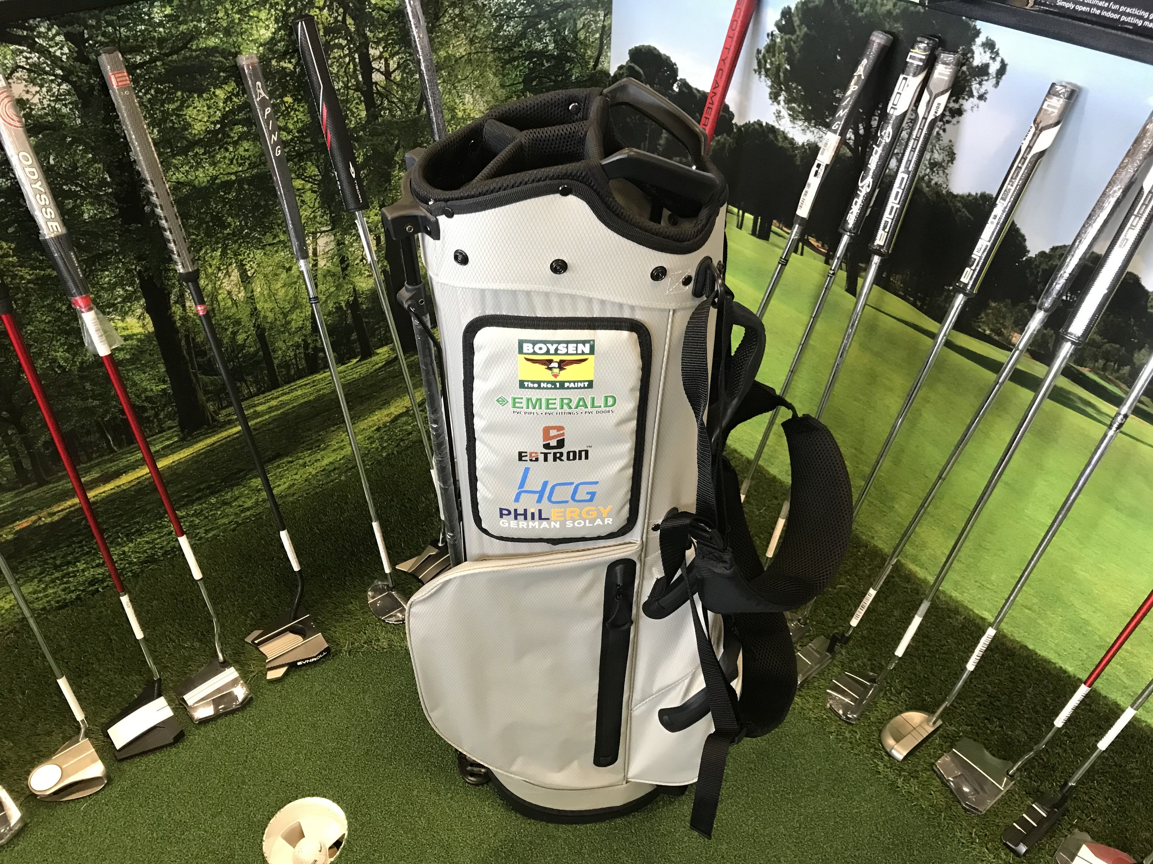 Architects Golf Stand Bag - 4-Way Stand, Sleek Design